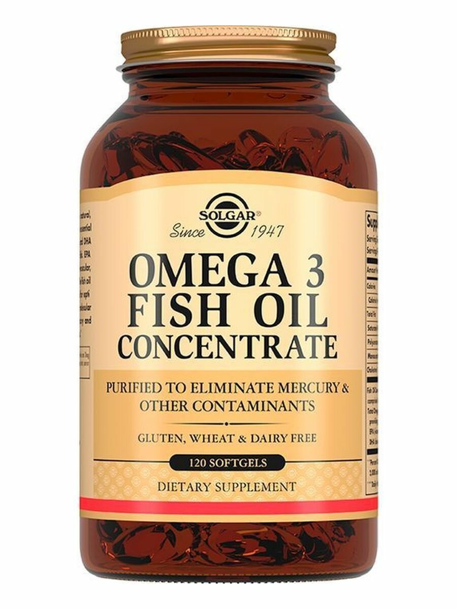 Solgar rybiy zhir omega 3 kapsuly 120