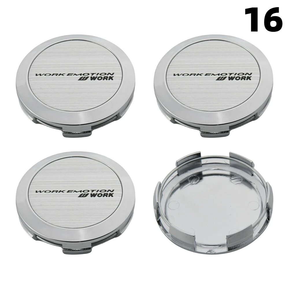 Колпаки ступицы WORK EMOTION EQUIP MEISTER VS, Цвет: 16, 4 шт