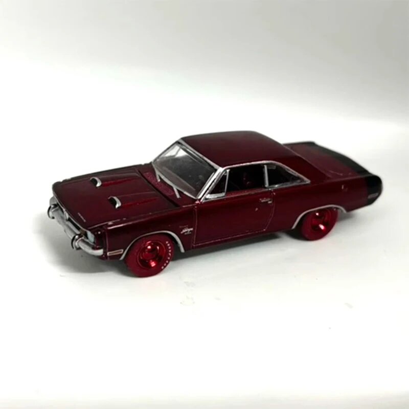 Автомир 1/64 Dodge Dart 1971-1973, бордовый, No Box-39