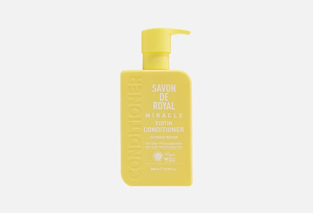 SAVON DE ROYAL Biotin Восстанавливающий кондиционер для волос 500 мл