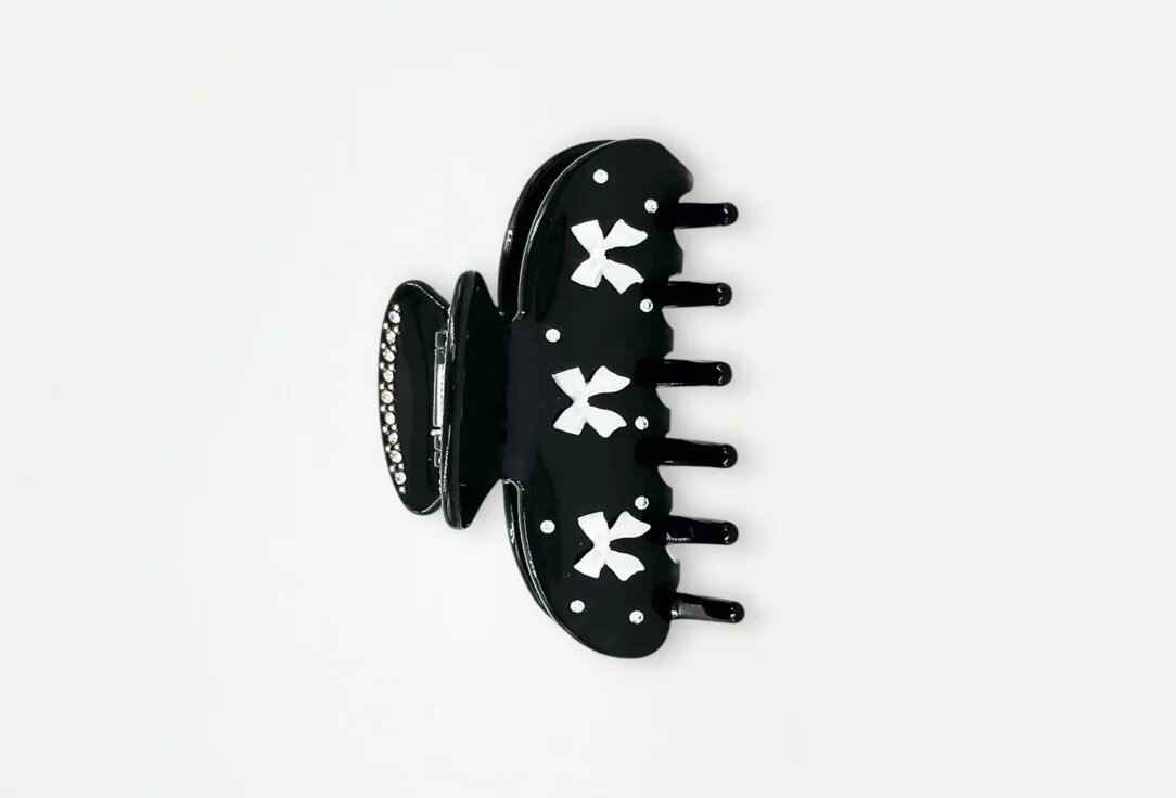 Monarca la barrette marbre noir Заколка-краб для волос