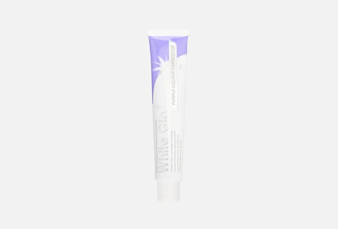 White Glo Purple Colour Corrector Зубная паста 100 г