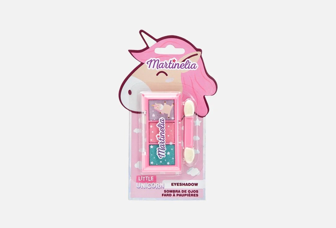 Martinelia pink Детские тени для век 3 шт Pink