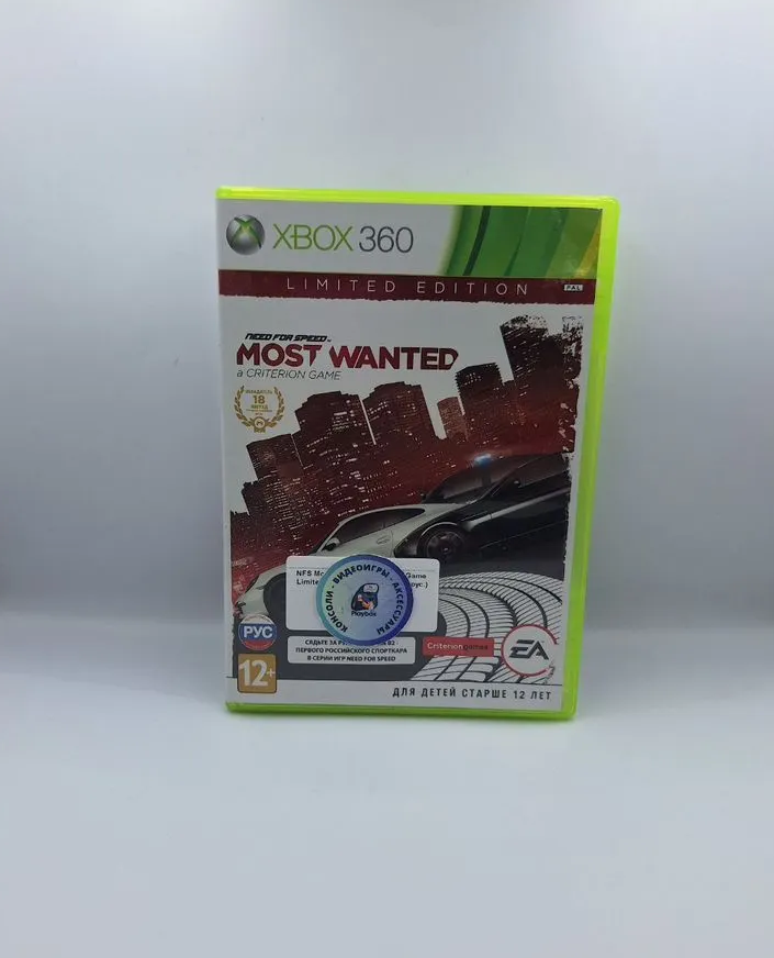 NFS Most Wanted a Criterion Game Limited Edition XBOX 360 (рус.)