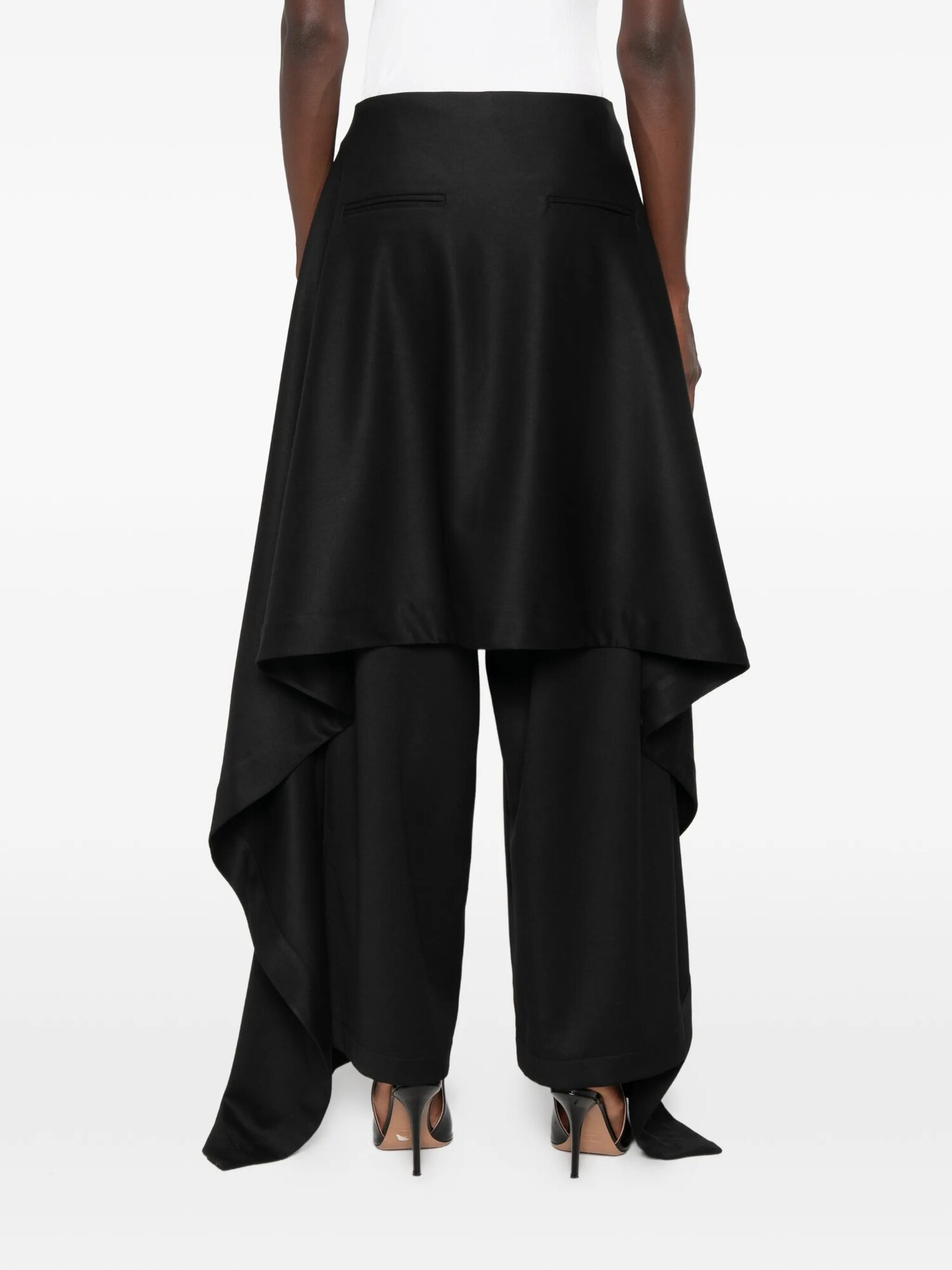 Брюки VOL Zip palazzo pants, размер 40 — фото 1