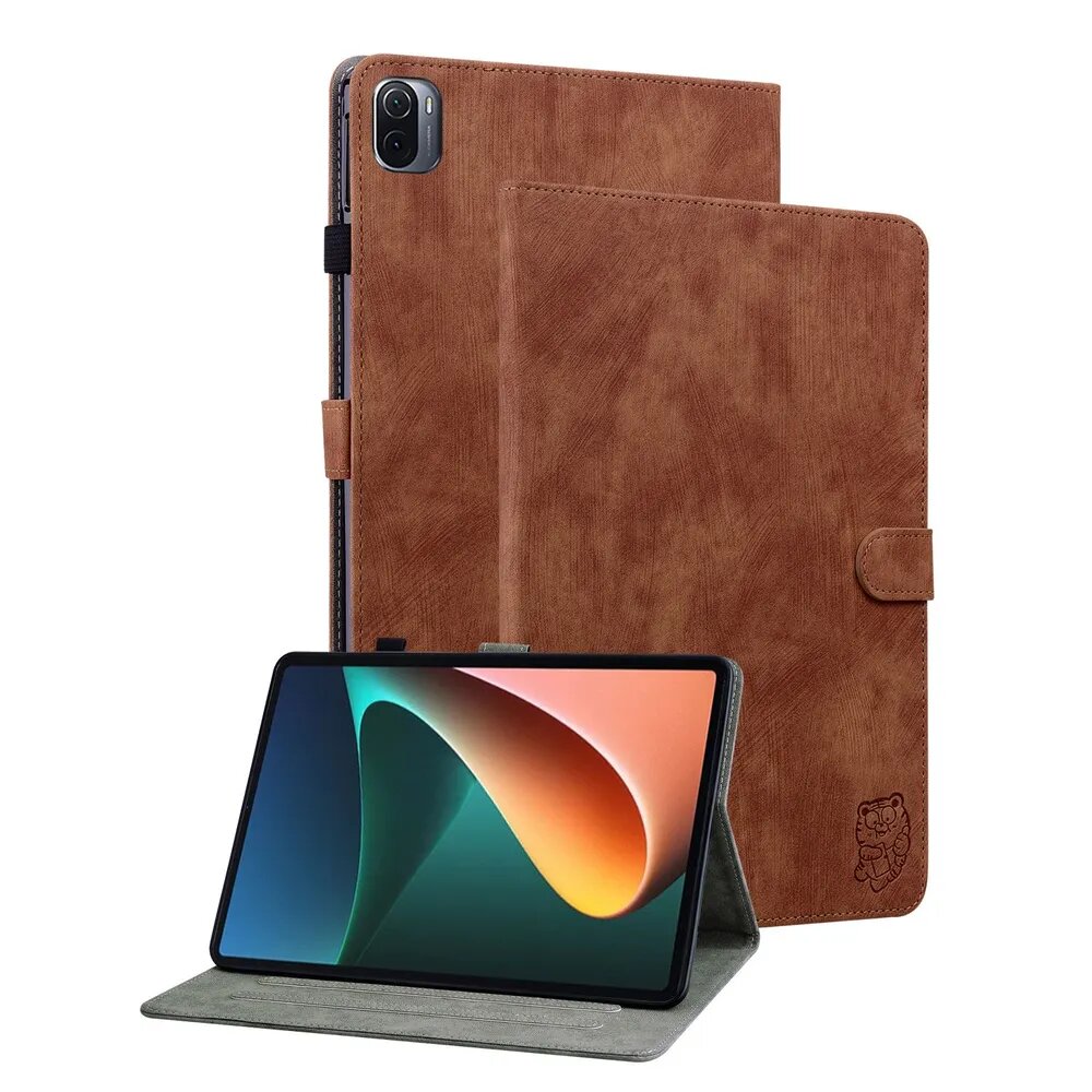 Чехол для Xiaomi Pad 5 / Xiaomi Pad 5 Pro 11", защитный чехол из искусственной кожи с несколькими углами обзора и держателем для карт