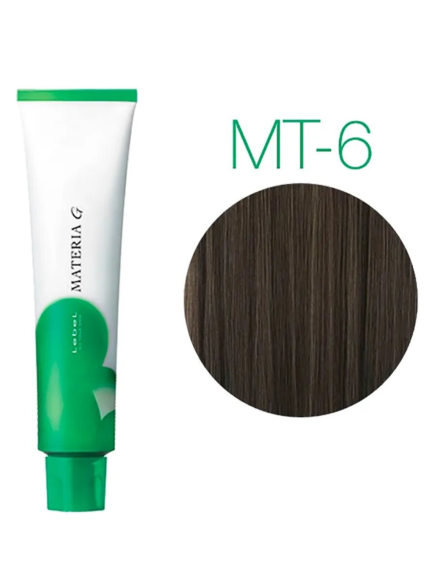Lebel Краска для волос с сединой Materia G MT-6 120 г