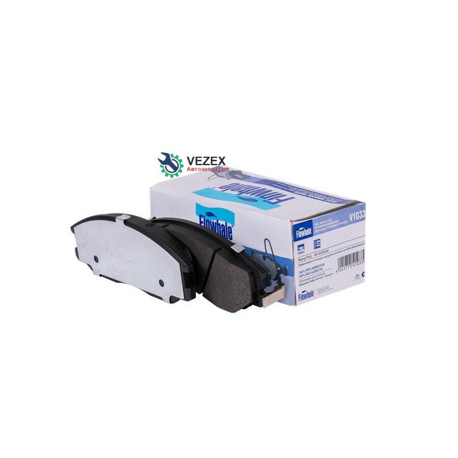 FINWHALE V1033 Колодки передние дисковые