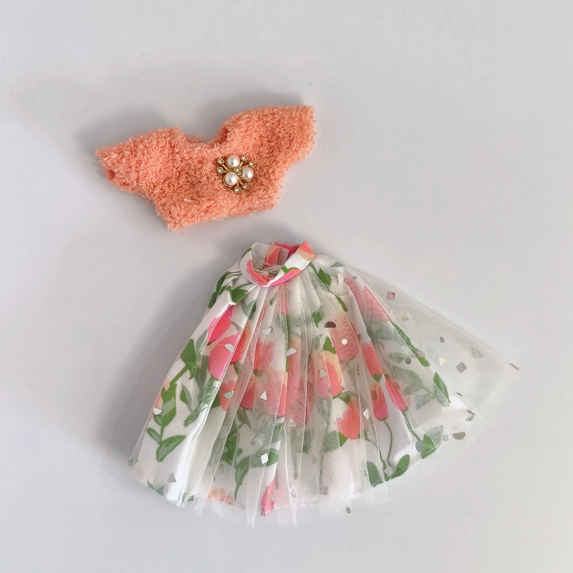 Платье для куклы 30 см Babi Supermodel dress suit B