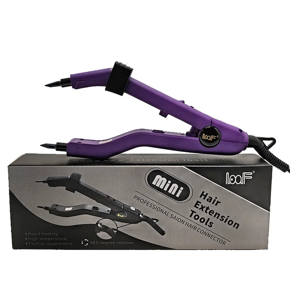 Щипцы для наращивания Loof 220В Purple B tip