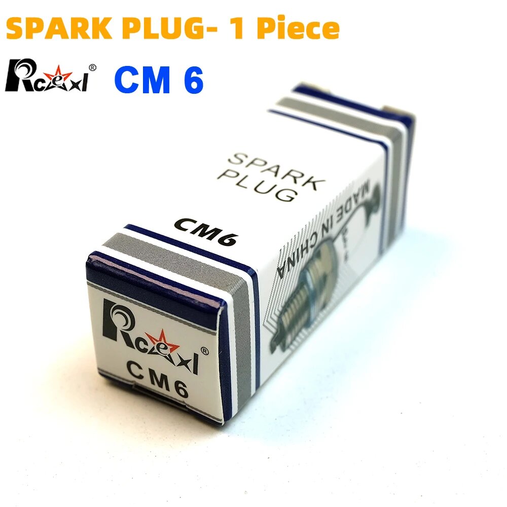 Иридиевая свеча зажигания RCEXL ME8 1/4-32 для моделей двигателей CM6-10mm Regular