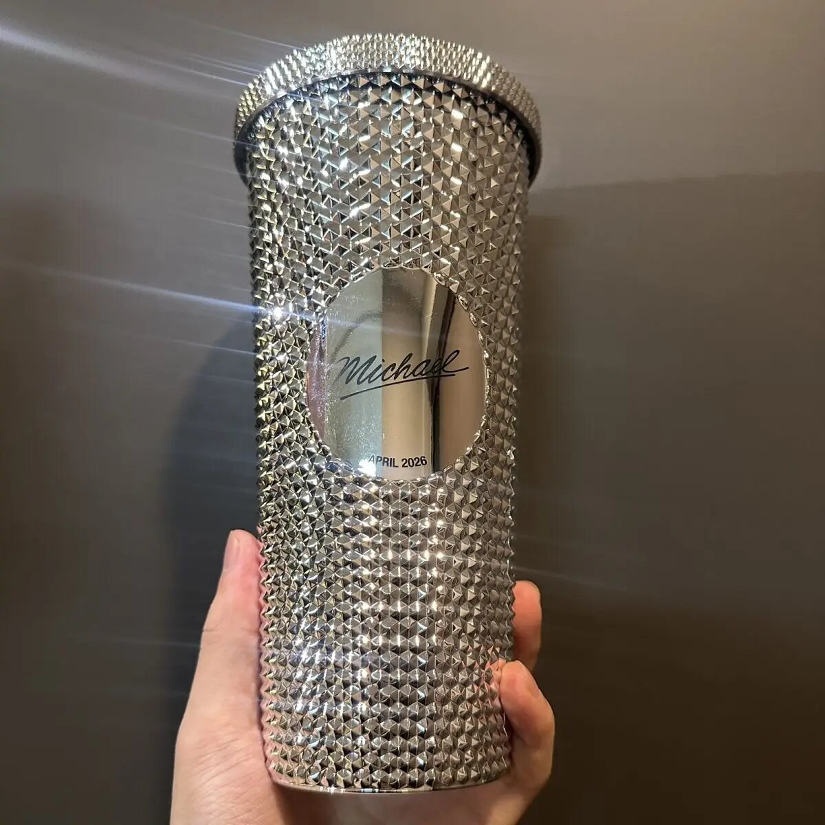 Брелок-микрофон Майкла Джексона Bandai Silver