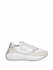 Кроссовки EA7 EMPORIO ARMANI Logo-patch panelled sneakers, размер 5.5, разноцвет...