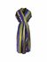 Платье Zero + Maria Cornejo Abstract-print wrap dress, размер 10, blue