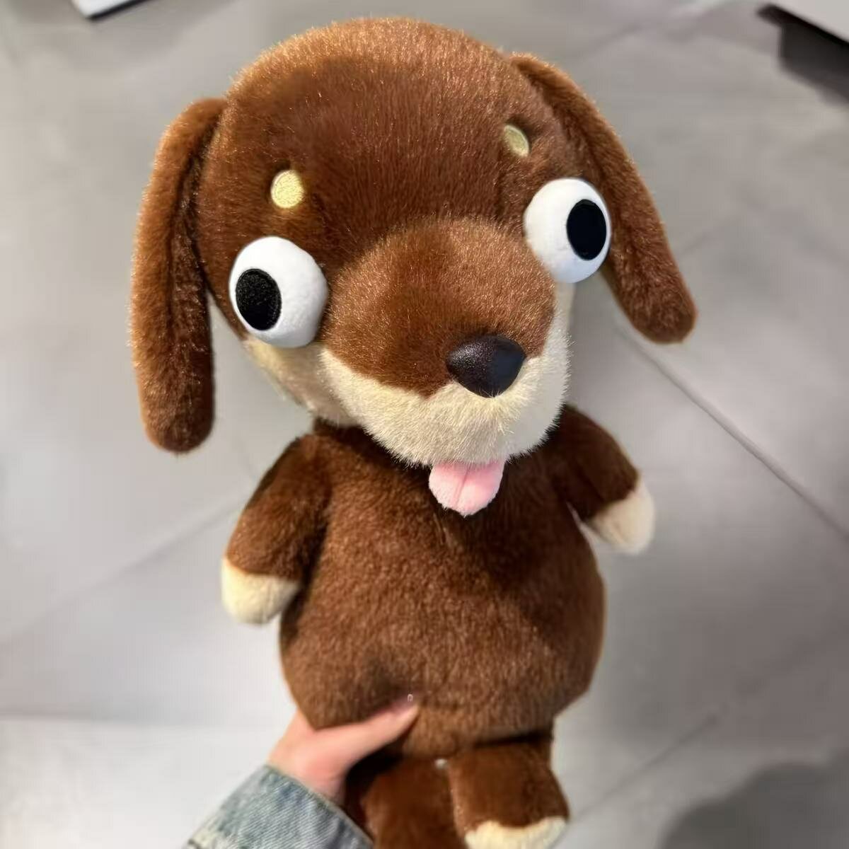 Плюшевая игрушка для куклы-таксы.55cm. Экономика, доступные, из Китая. Срочный транспорт.