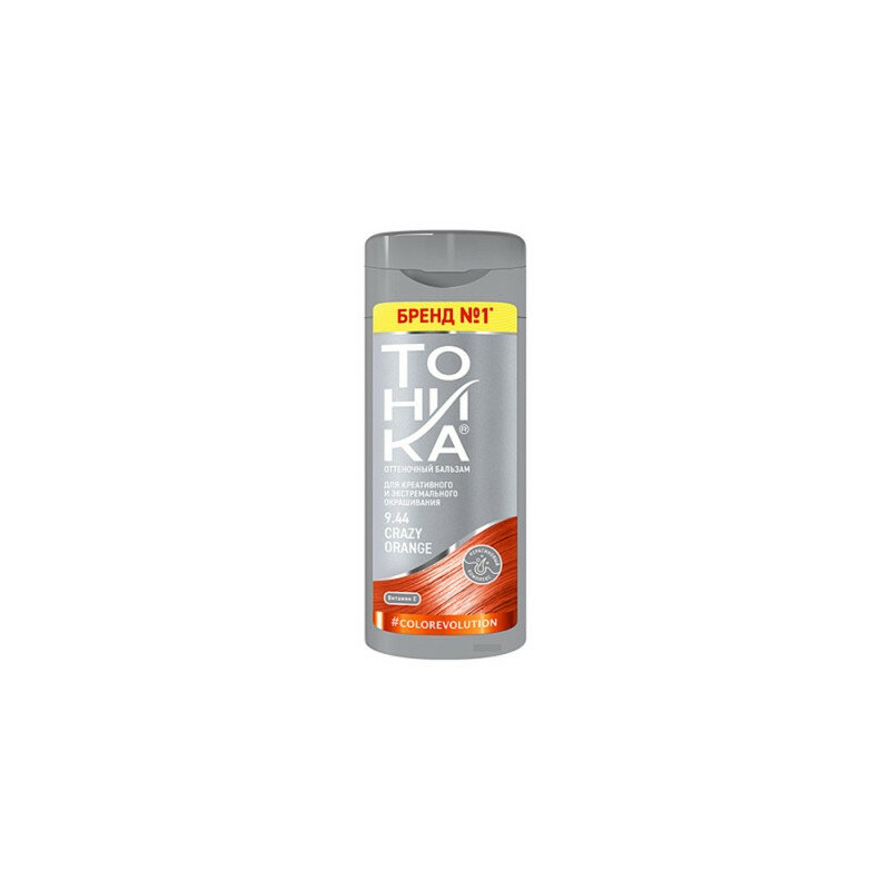 Тоника Оттеночный бальзам ColoRevolution тон 9.44 Crazy orange, 150 мл