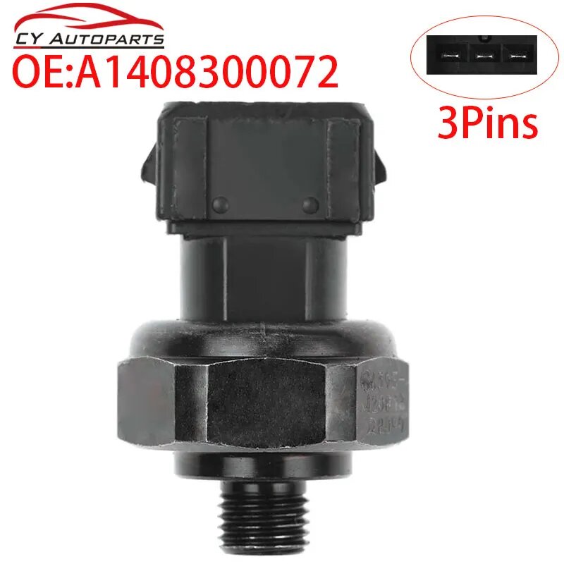 Новый датчик давления кондиционера для Mercedes Benz A1408300072 1408300072 6395420818 A6395420818 499000-7060 4990007060