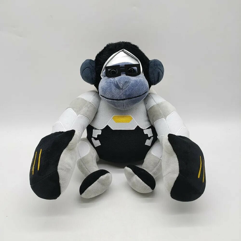 Мягкая плюшевая игрушка Уинстона из игры Overwatch в подарок на Рождество.
