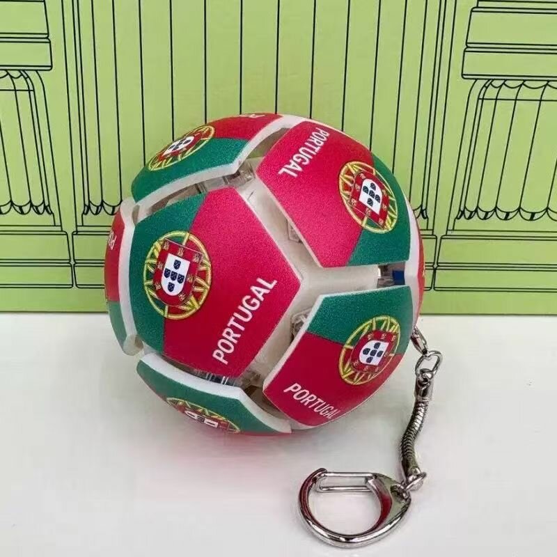 Брелок-антистресс в виде футбольного мяча World Cup 2026, сувенир для болельщиков, подарок на футбольную тематику