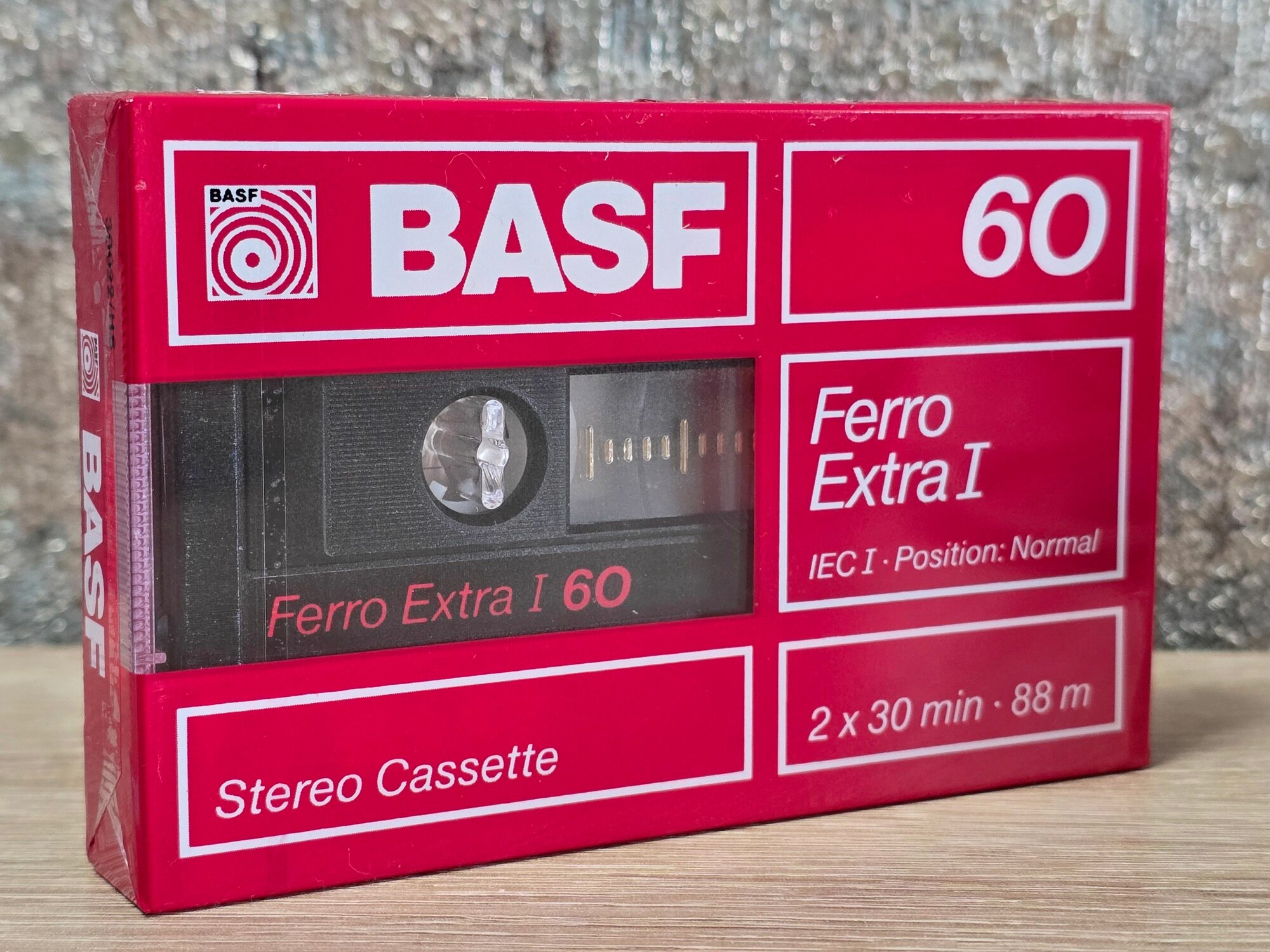 Аудиокассета BASF ferro extra I 60 — фото 1