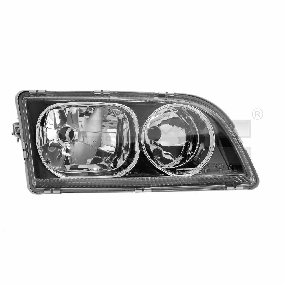 Фара правая для Volvo S40 2001-2004, Вольво S40 фара правая TYC 20-B147-05-2B, oem 30899879