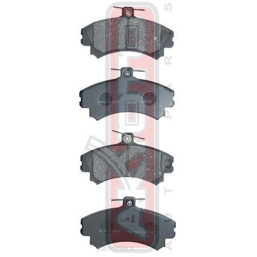 Колодки тормозные дисковые передние AKYOTO AKD1283