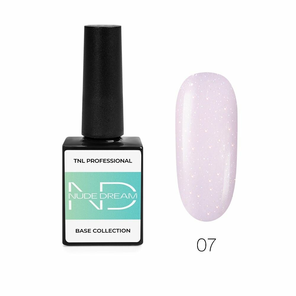Цветная база TNL Nude dream base №07 ягодный йогурт (10 мл.)