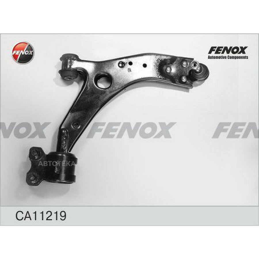 Рычаг пер. подв. R FENOX CA11219 Ford Focus II, Focus C-Max до 27.02.2006 хэтчбэк, седан, универсал Volvo S40 II 2004- Ch. -209290, V50 Ch. -214682 (15/18 мм)