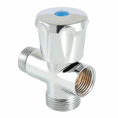 Кран 3-х проходной вентильный 1/2"-3/4"-1/2"