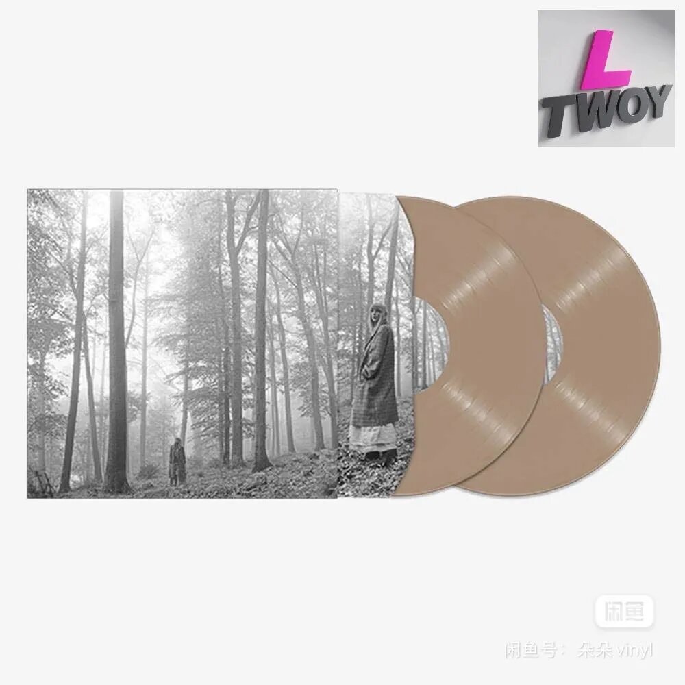 Taylor Swift - Folklore (Beige) 2LP, Album Виниловая пластинка