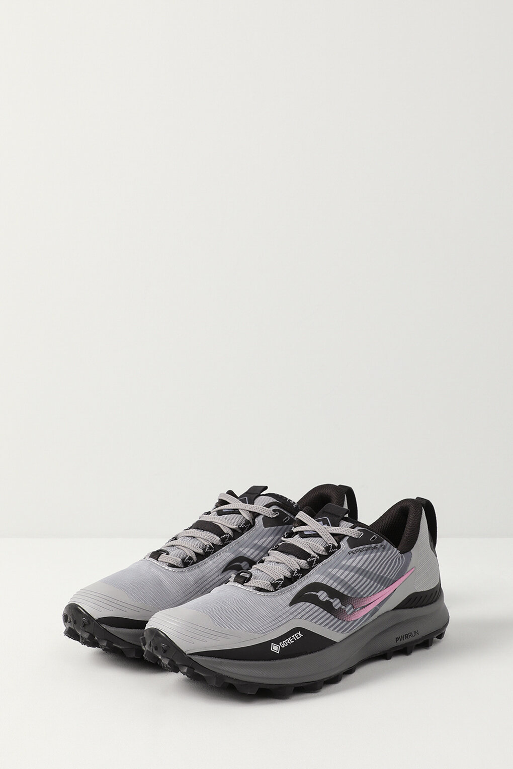 Кроссовки saucony, размер 7.5, серый, черный — фото 1