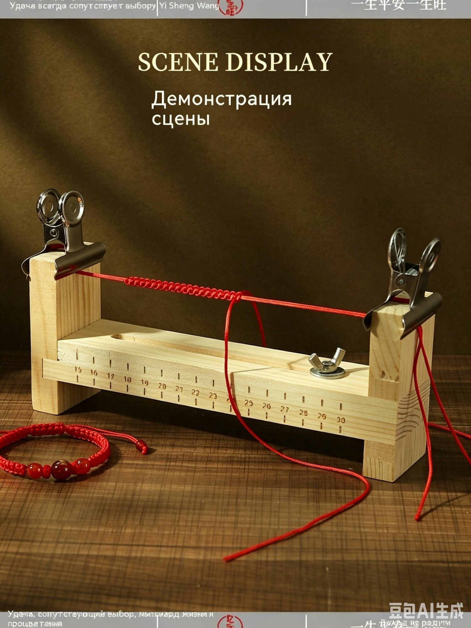 Деревянная рама для плетения браслетов с зажимами, удобный инструмент для рукоделия плетение браслетов зажимы деревянная рама