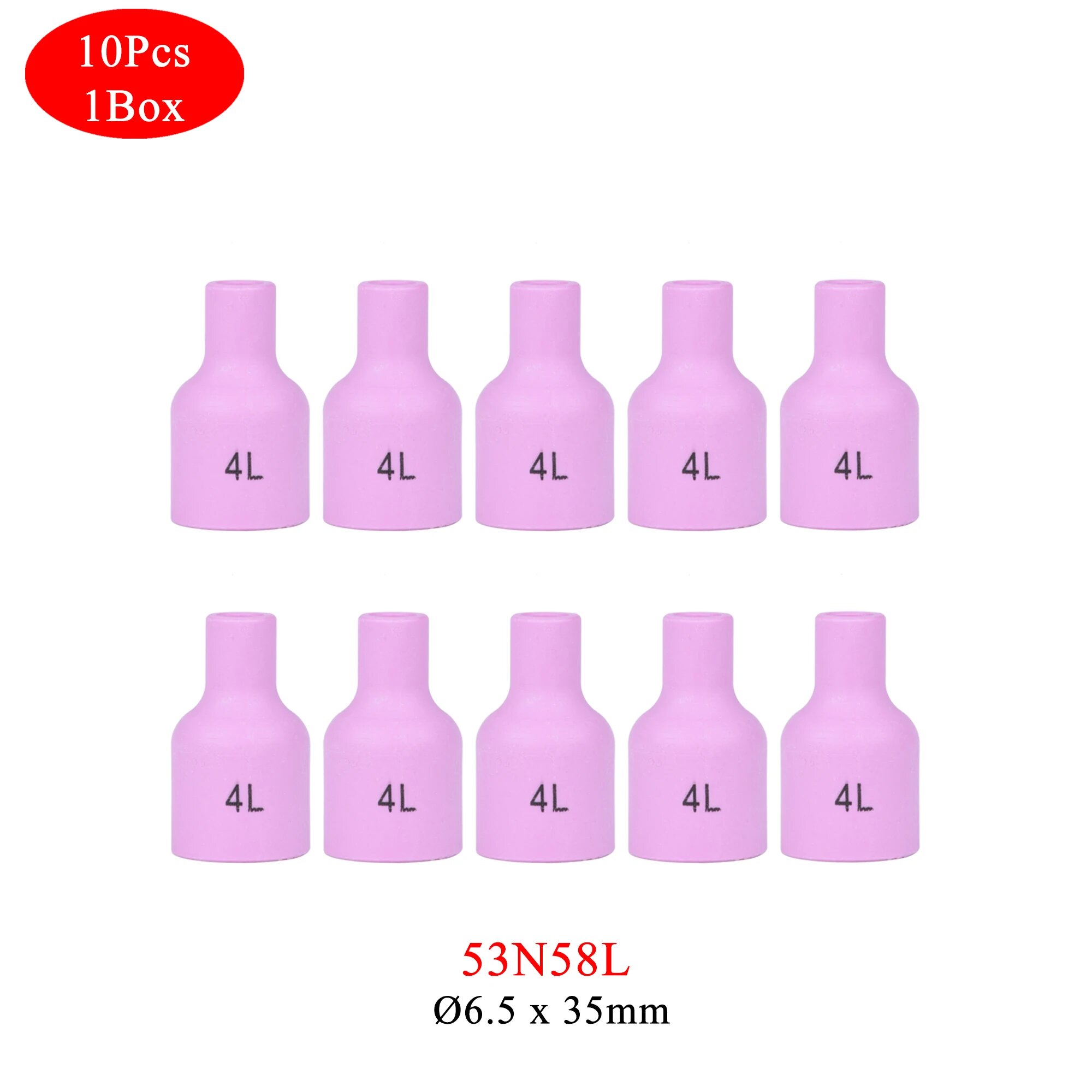 Сопла для сварки 4L, Цвет: 53N58L, 10 шт