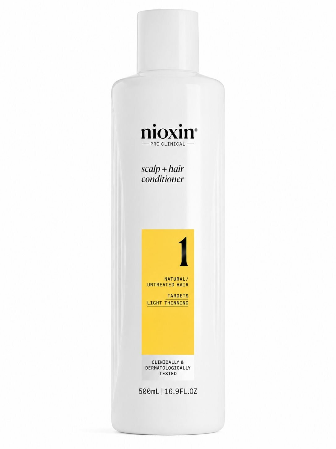 Nioxin - System 1 Therapy Conditioner, Увлажняющий кондиционер для натуральных нормальных волос, 500 мл