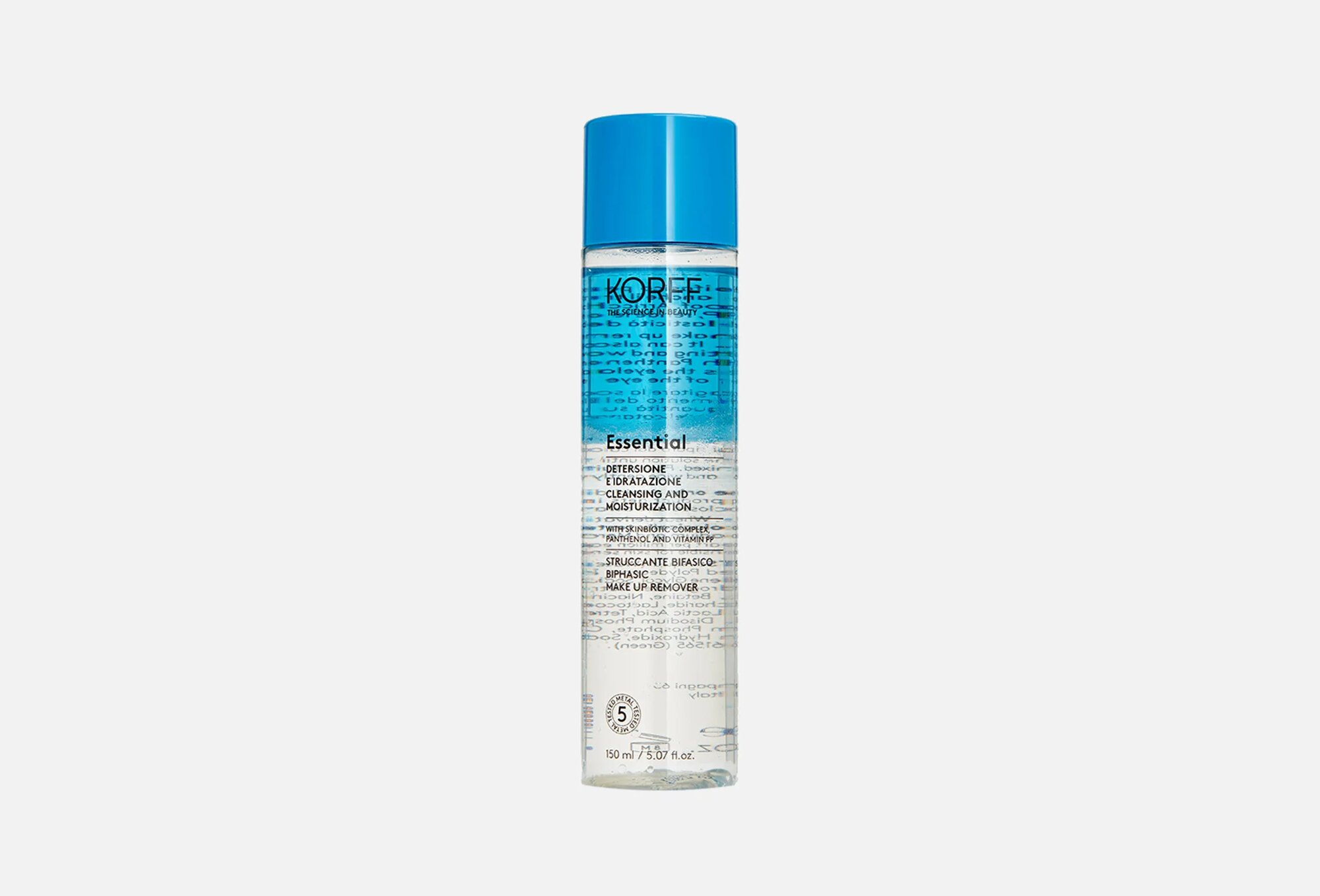 KORFF Essential BIPHASIC MAKE UP REMOVER Двухфазное средство для снятия макияжа 150мл