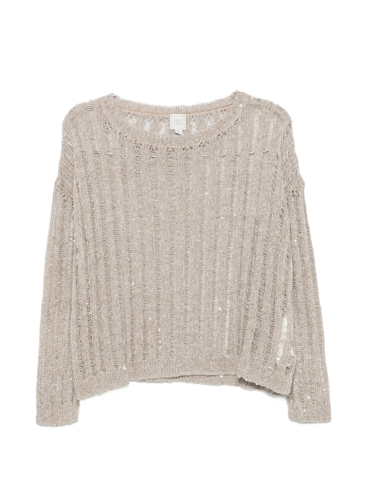 Свитер Sequin-embellished open-knit sweater