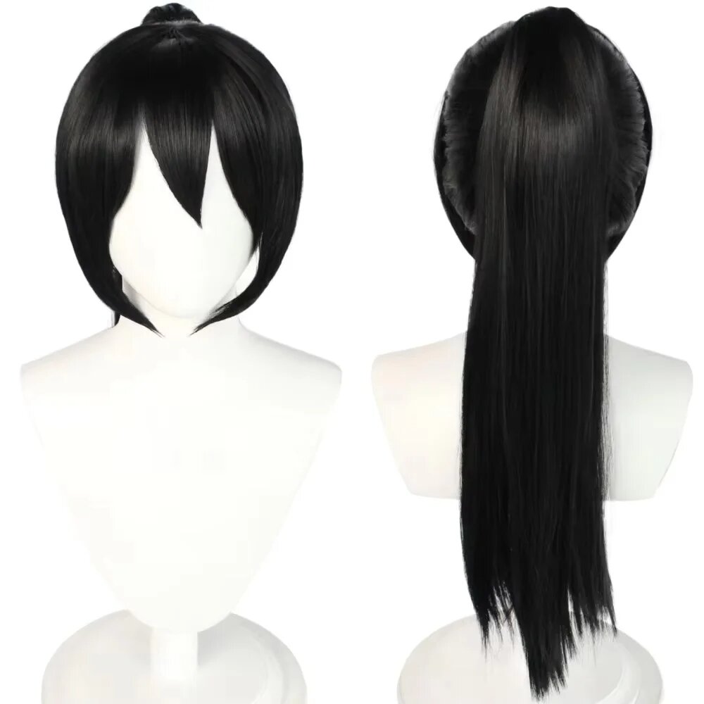 Косплей костюм Ayano Aishi wow chan Черный, XL, Ayano Aishi wig