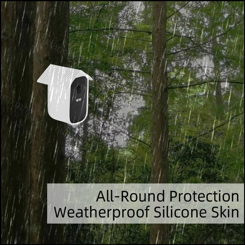 Силиконовый защитный чехол для уличной камеры EufyCam 2C, водонепроницаемый и УФ-устойчивый