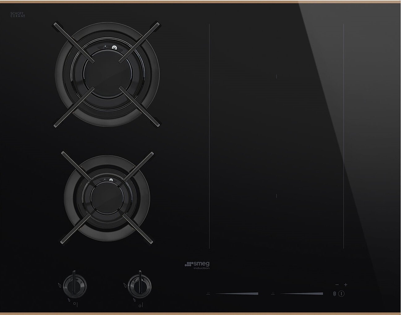 Комбинированная варочная панель Smeg PM6643R