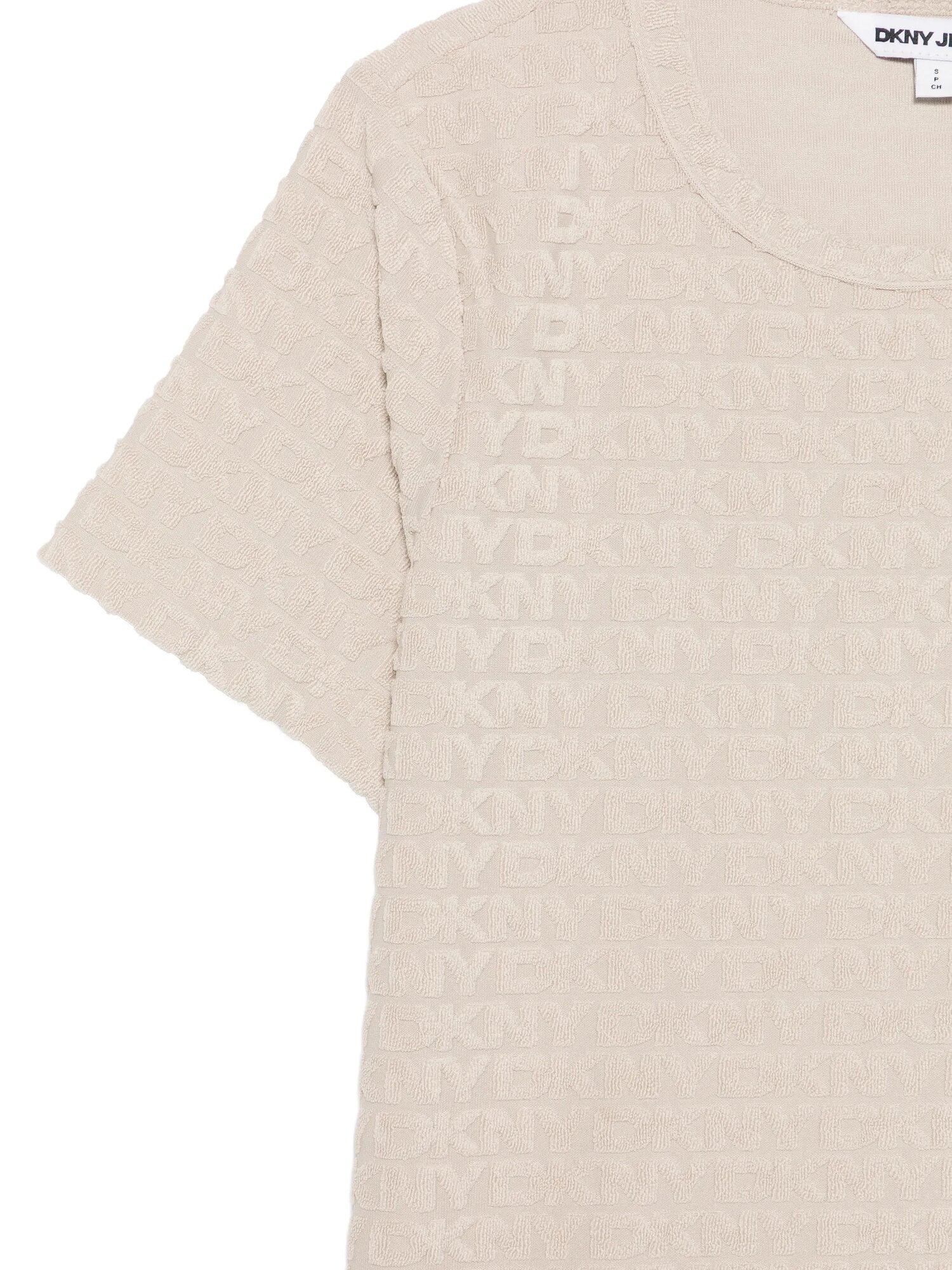 Футболка DKNY Logo-patterned T-shirt, размер 42, разноцветный — фото 1