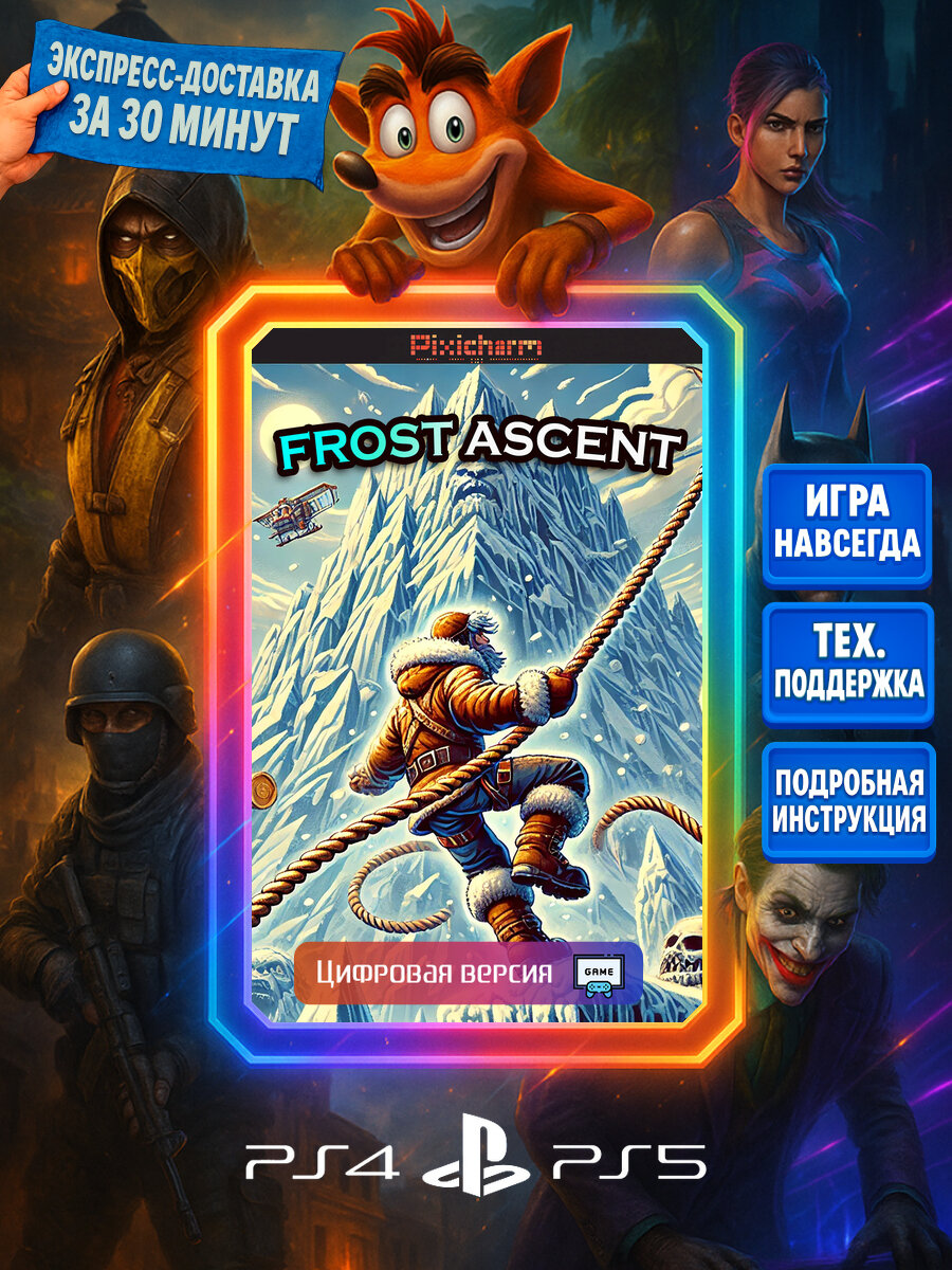 Pixicharm – Frost Ascent PS4/PS5 | Моментальная доставка | Английский язык | Семейные