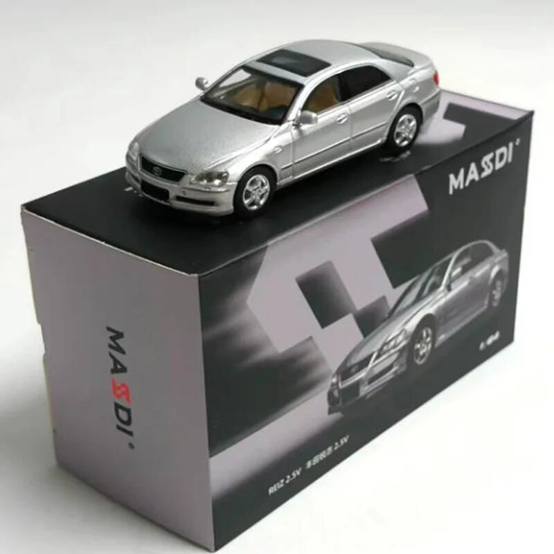 MASSDI Diecast модель Reiz X120 1:64 Серый, C