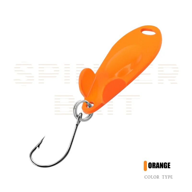 Ложка-блесна AJLURES, 2g, Оранжевый