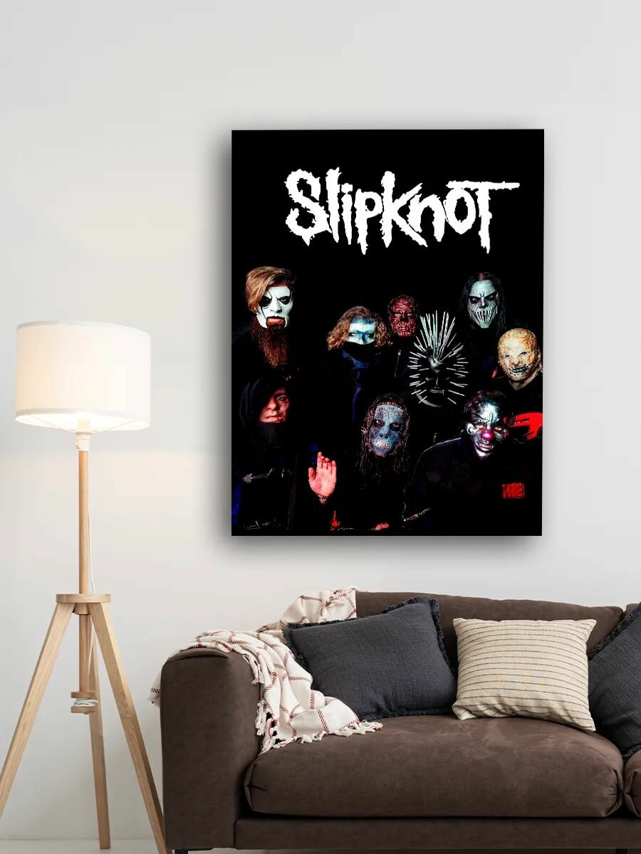 Постеры на стену Slipknot , плакат 1шт, А2 размер. — фото 1