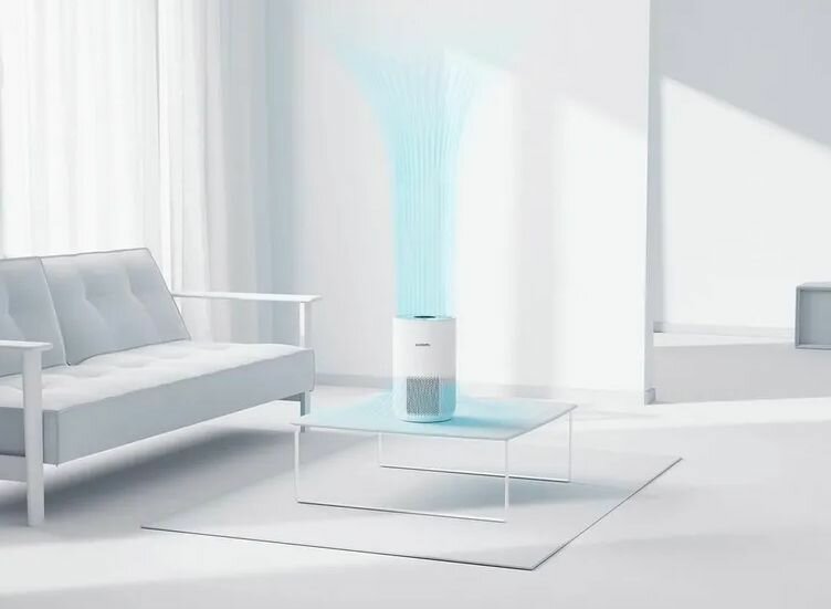 Компактный очиститель воздуха Mijia Smart Air Purifier 4 Compact (AC-M18-SC) европейская версия