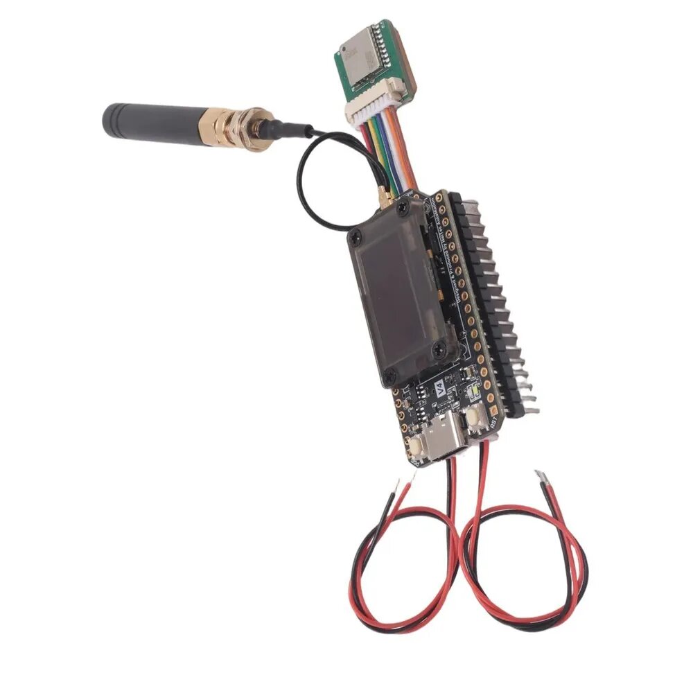 New-Плата Разработки LoRaWAN 28 ДБм SX1262 0,96-Дюймовый OLED GPS Heltec Meshtastic LoRa 32 V4 С Питанием От Солнечной Батареи