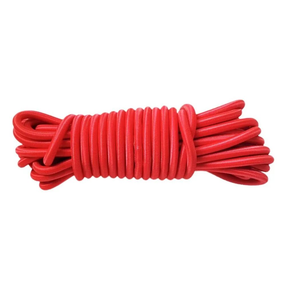 Эластичный шнур Shock Cord, красный, прочный