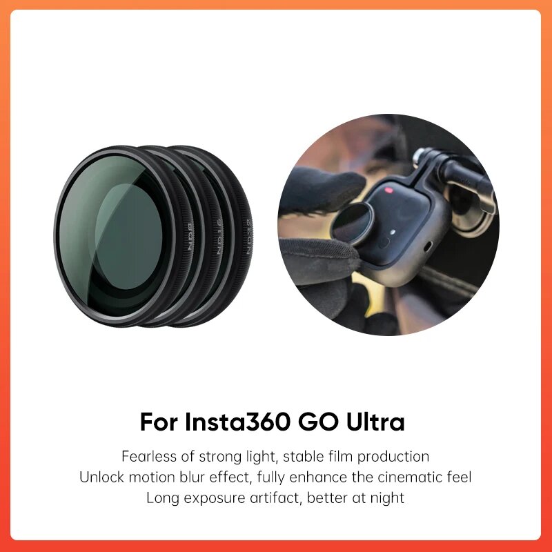 ND Filter Set для Insta360 GO Ultra