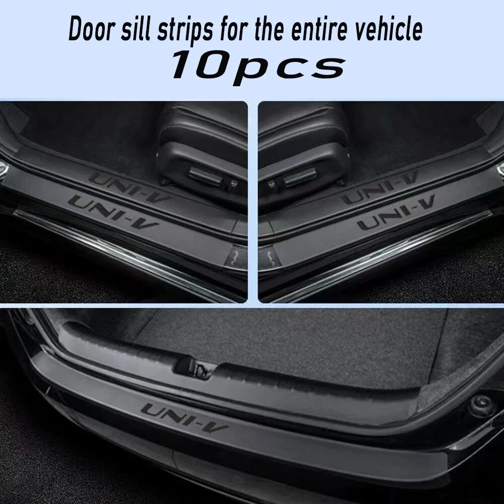 Для Changan UNIV UNI-V Smart Electric idd 2024, автомобильная кожаная A set 10 PCS, UNIV 2024
