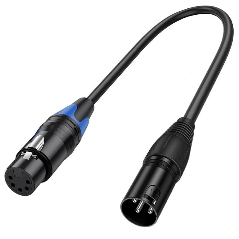 3-контактный на 5-контактный короткий DMX-кабель, 3M5F